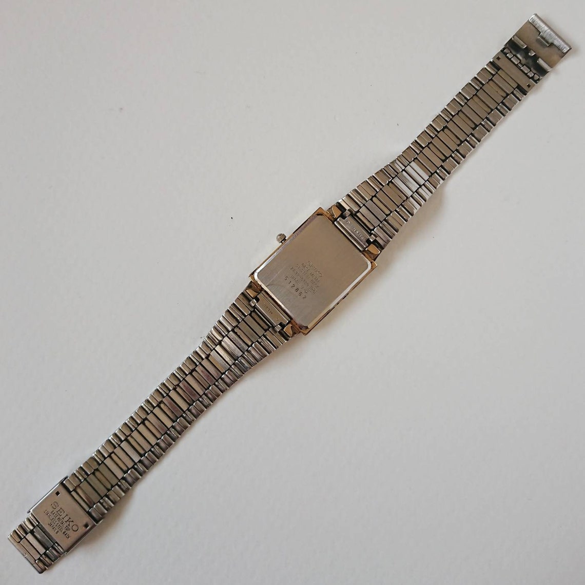 Vintage Seiko Tank 80s Unique - Etsy