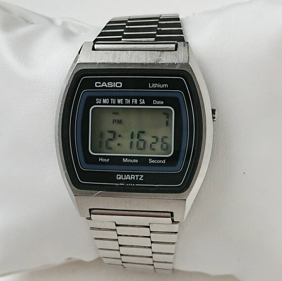 Vintage Casio Lithium Blue 80s all original - Gem