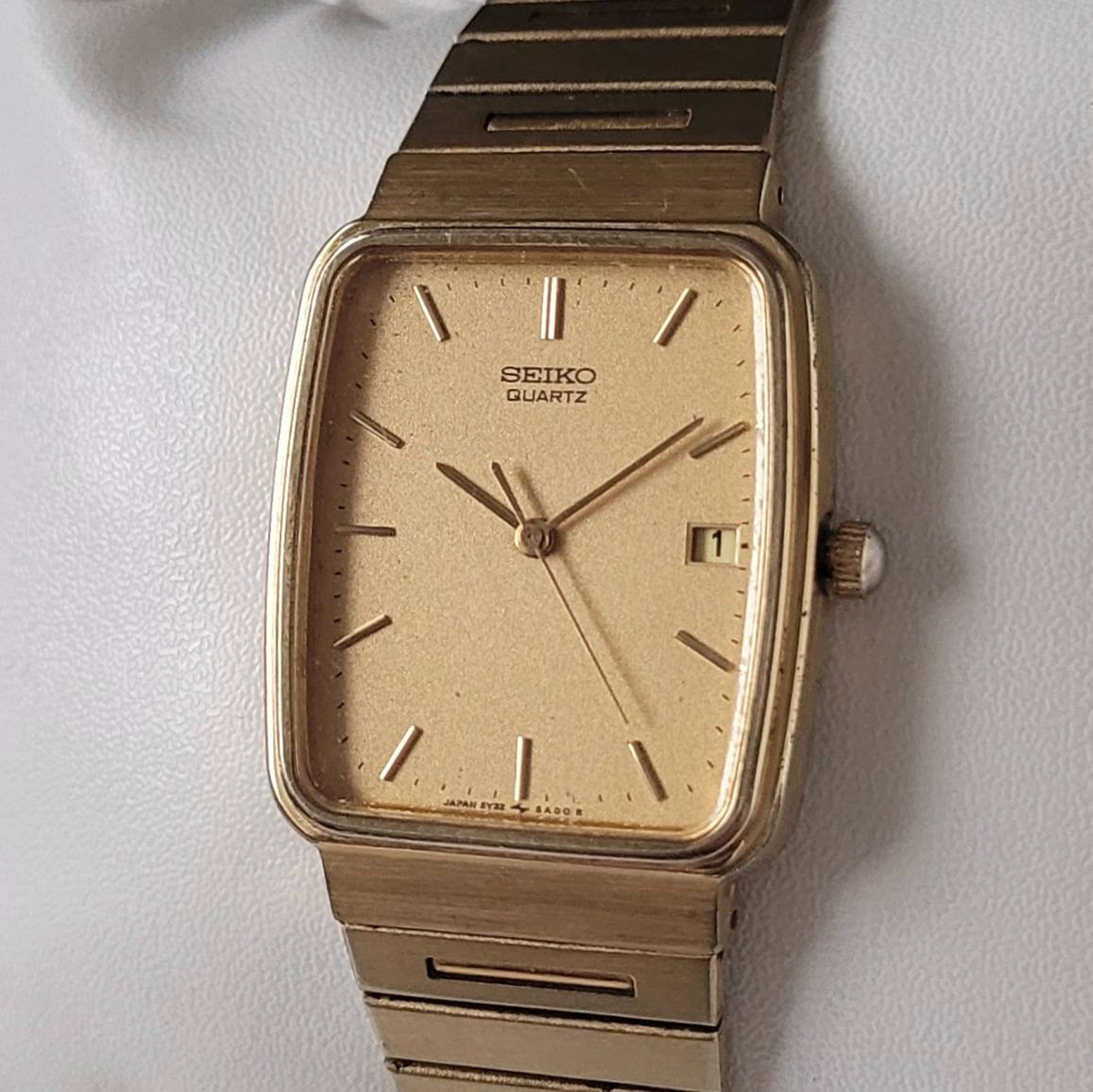 Vintage Seiko Gold 90s All Original - Etsy