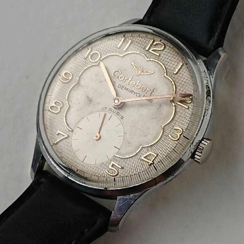 Vintage Cortebert Handwinding Watch 50s - Etsy
