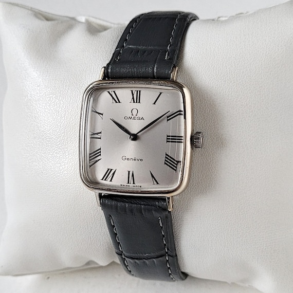 Vintage Omega Rectangular 70s Ultra Rare - Gem