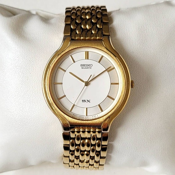 Vintage Seiko Classic Gold 90s Ultra Rare - Gem