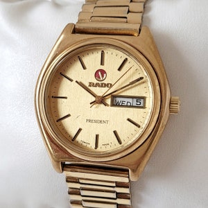 Vintage Rado President 60s President - Etsy