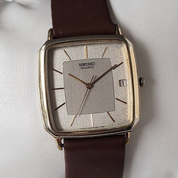 Vintage Seiko Rectangular 90s Unique - Gem
