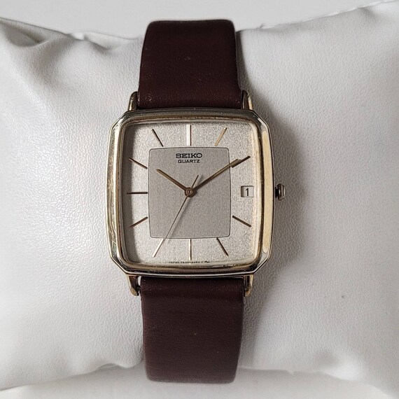 Vintage Seiko Rectangular 90s Unique - Gem
