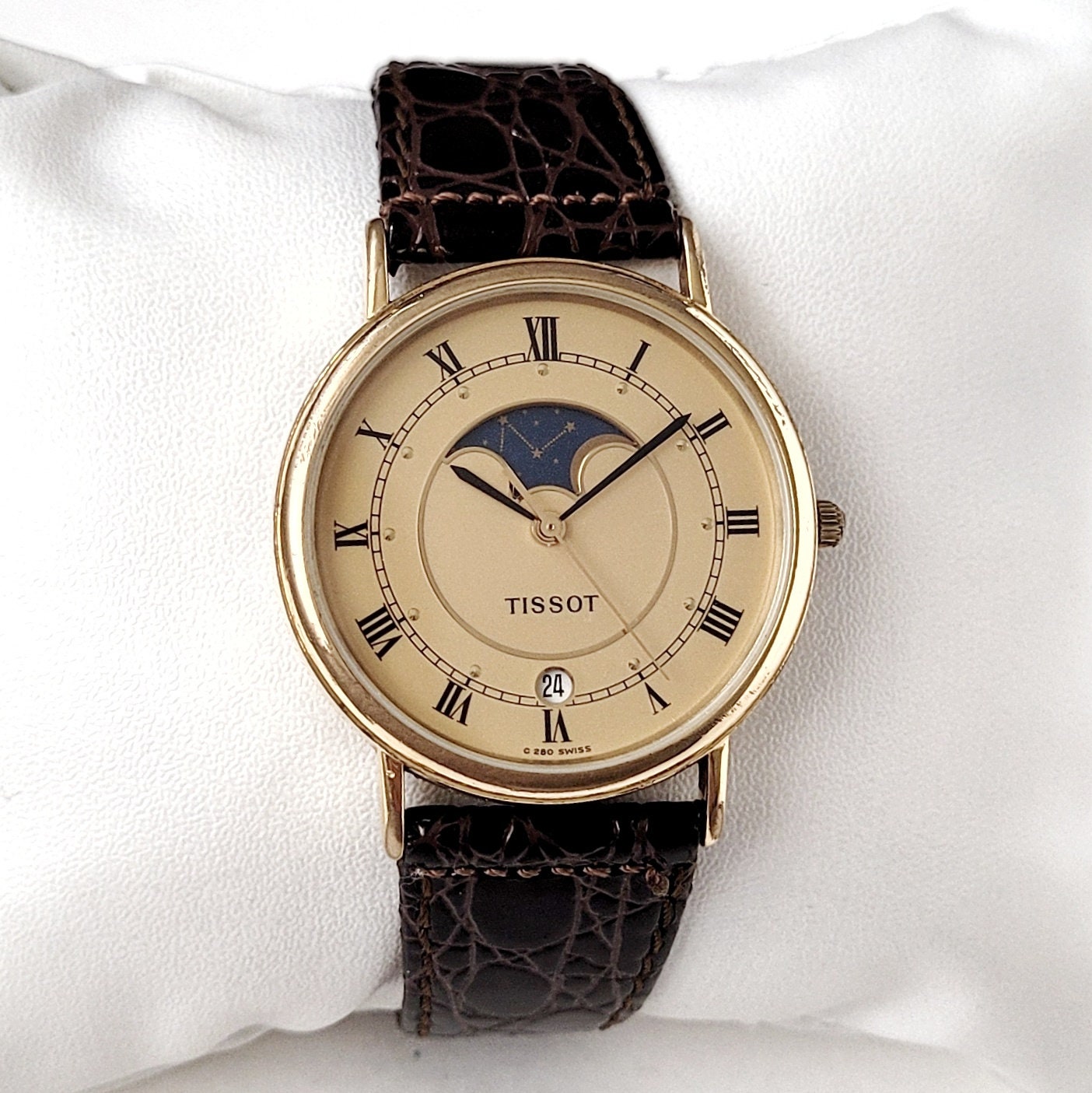 Vintage Tissot Moonphase 90s Ultra Rare - Etsy