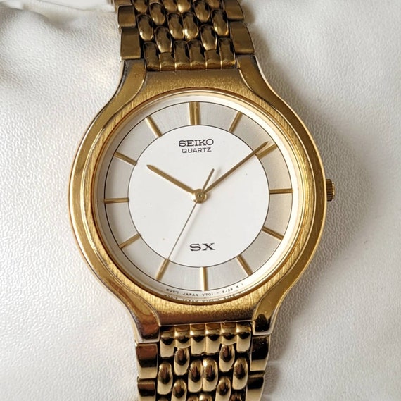 Vintage Seiko Classic Gold 90s Ultra Rare - Gem