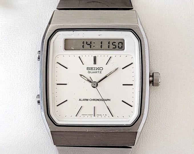 Vintage Seiko Analogue & Digital 90s - Etsy