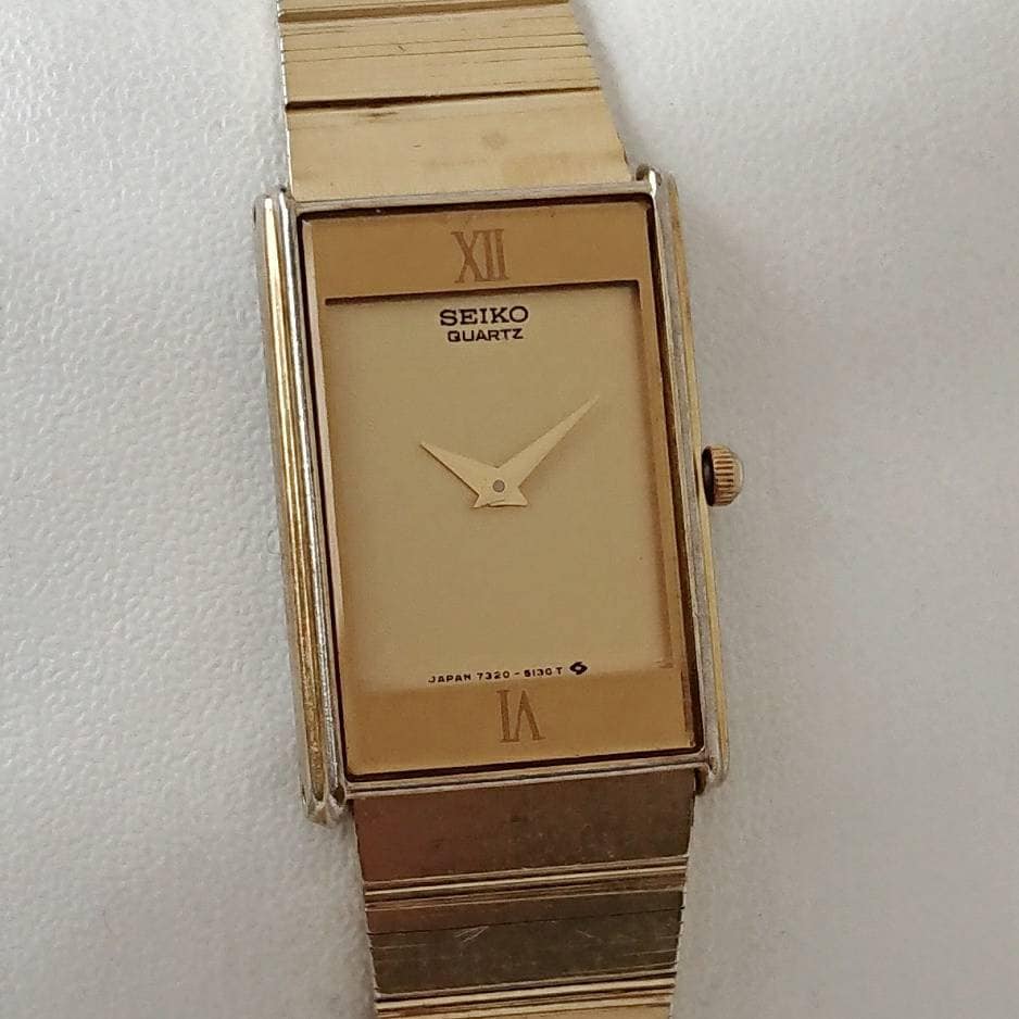 Vintage Seiko Tank for Ladies 90s Ultra Rare - Etsy