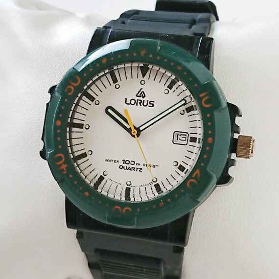 Vintage Lorus Divers by Seiko 80s with Rotating Bezel - Gem