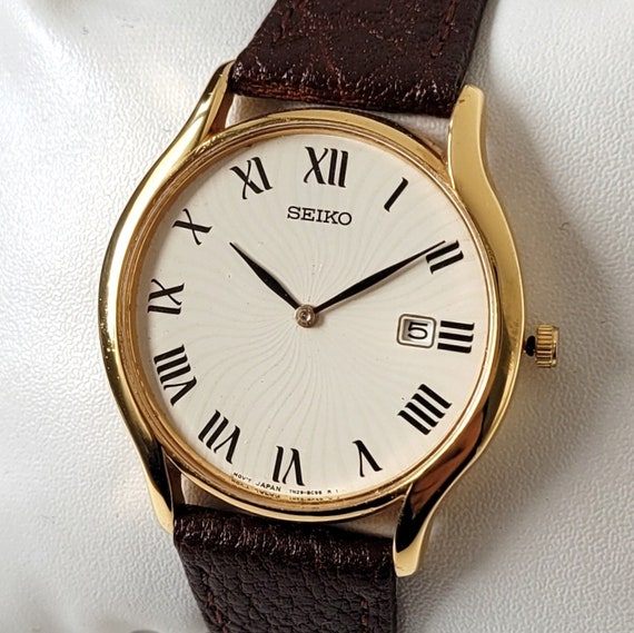 Vintage Seiko Gold 90s Unique - Gem