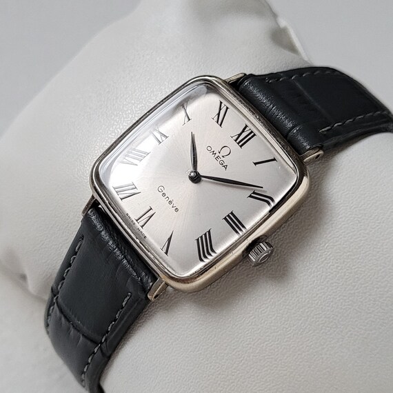 Vintage Omega Rectangular 70s Ultra Rare - Gem