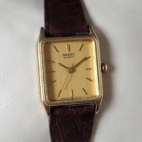Vintage Seiko Tank for ladies 90s Ultra Rare - Gem