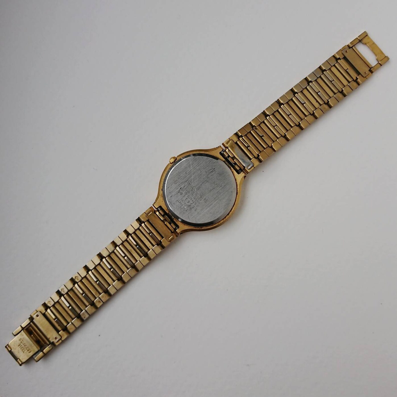 Vintage Citizen Gold With Roman Numerals 90s Ultra Rare - Etsy