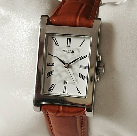 Vintage Pulsar Tank by Seiko 90s Unique - Gem