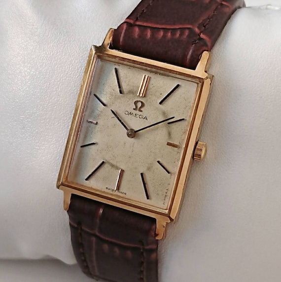 Vintage Omega Tank 60s Iconic Design with Rare Big Lo… - Gem