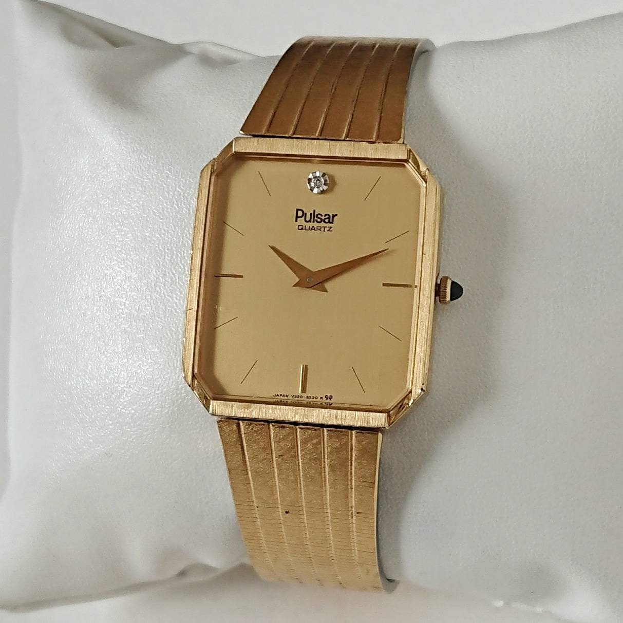Vintage Pulsar Gold 90s With Diamond - Etsy