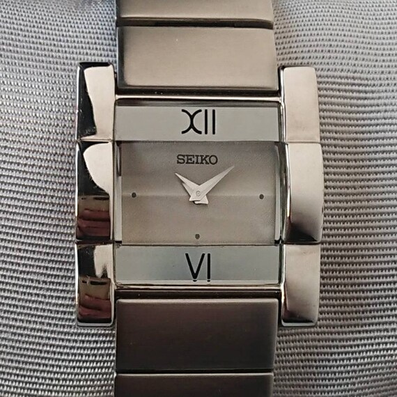 Vintage Seiko Gray 90s Unique - Gem