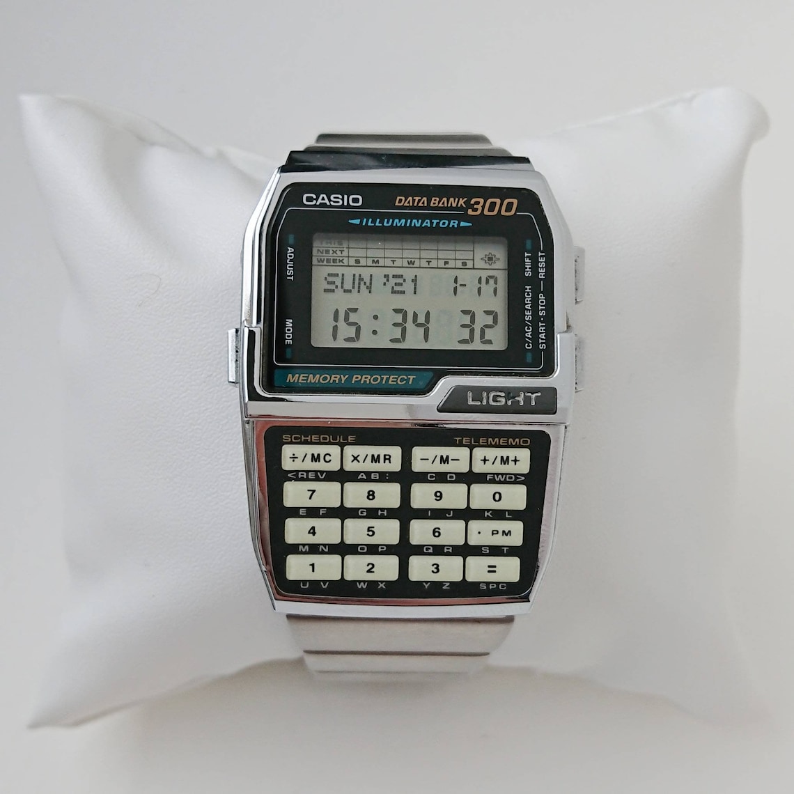 Vintage Casio Dbc 3000 Old Time Smart Watch 90s Unused - Etsy
