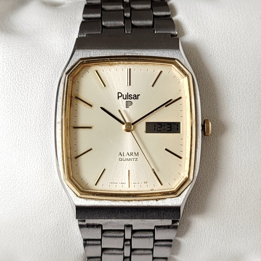 Vintage Pulsar Analogue & Digital 90s Unique - Etsy