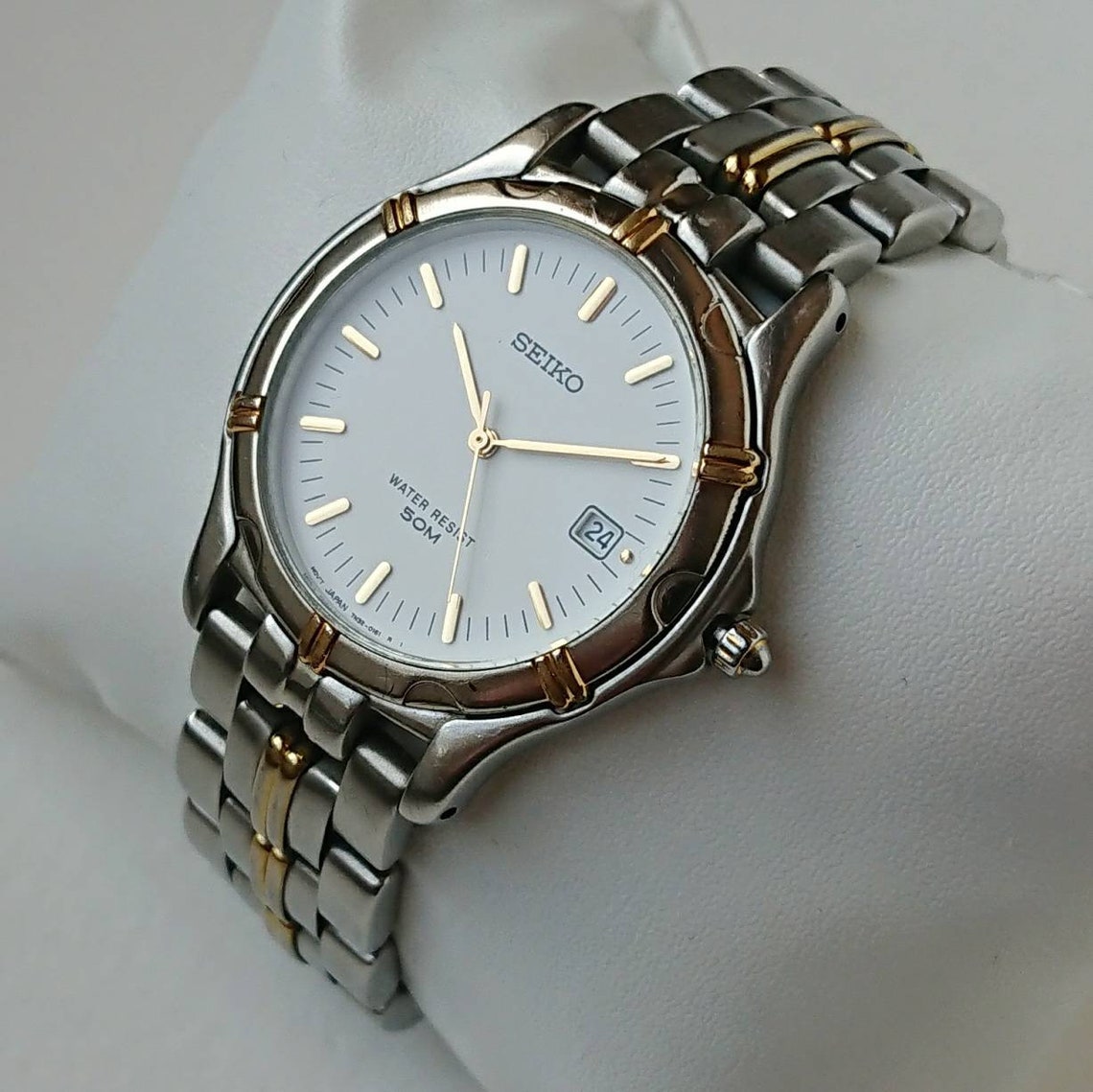 Vintage Seiko Classical Dress Watch 90s all original | Etsy