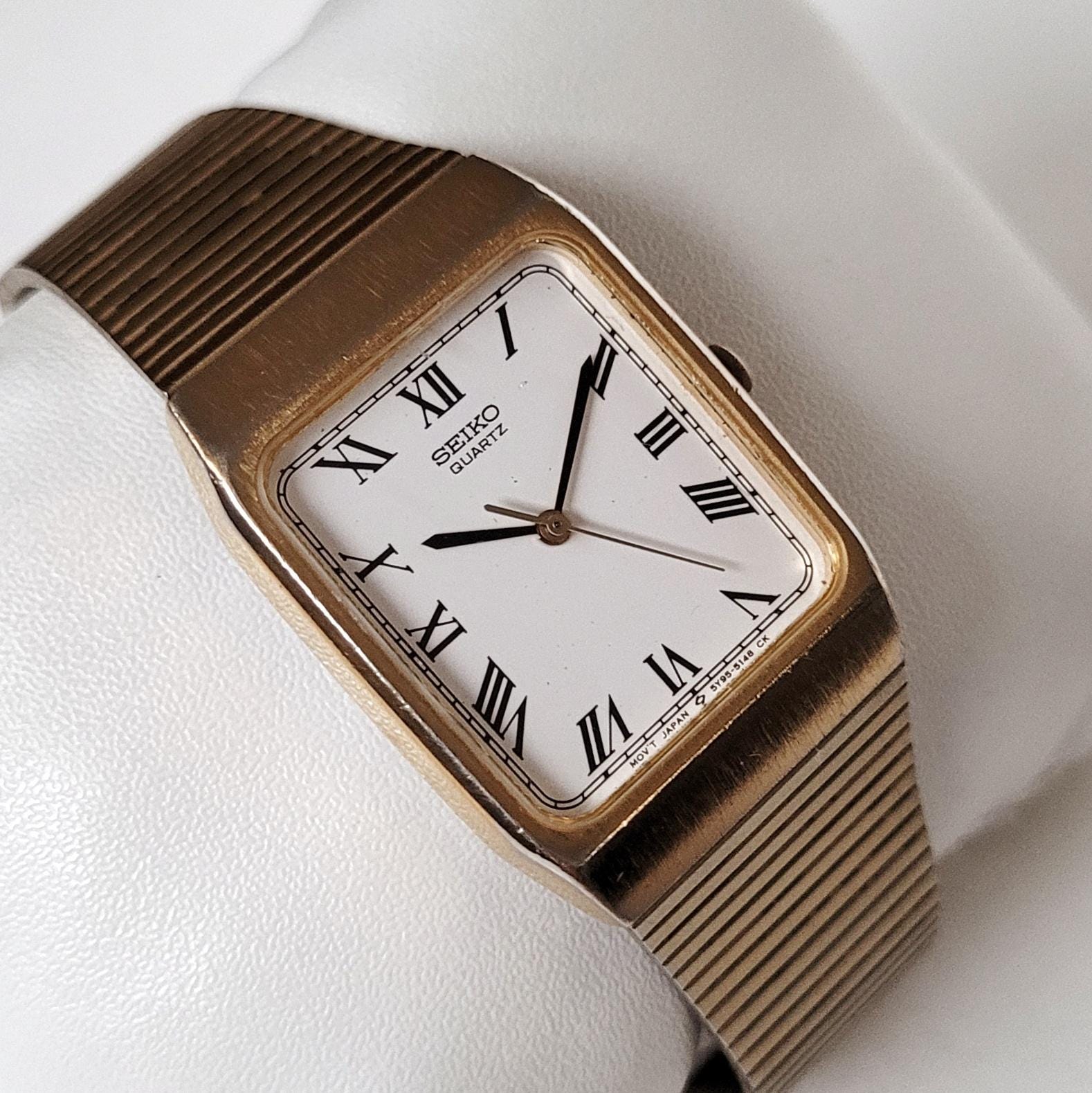 Vintage Seiko Iconic Tank Form 90s Unique - Etsy