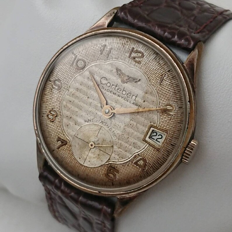 Vintage Cortebert Swiss 60s Ultra Rare - Etsy