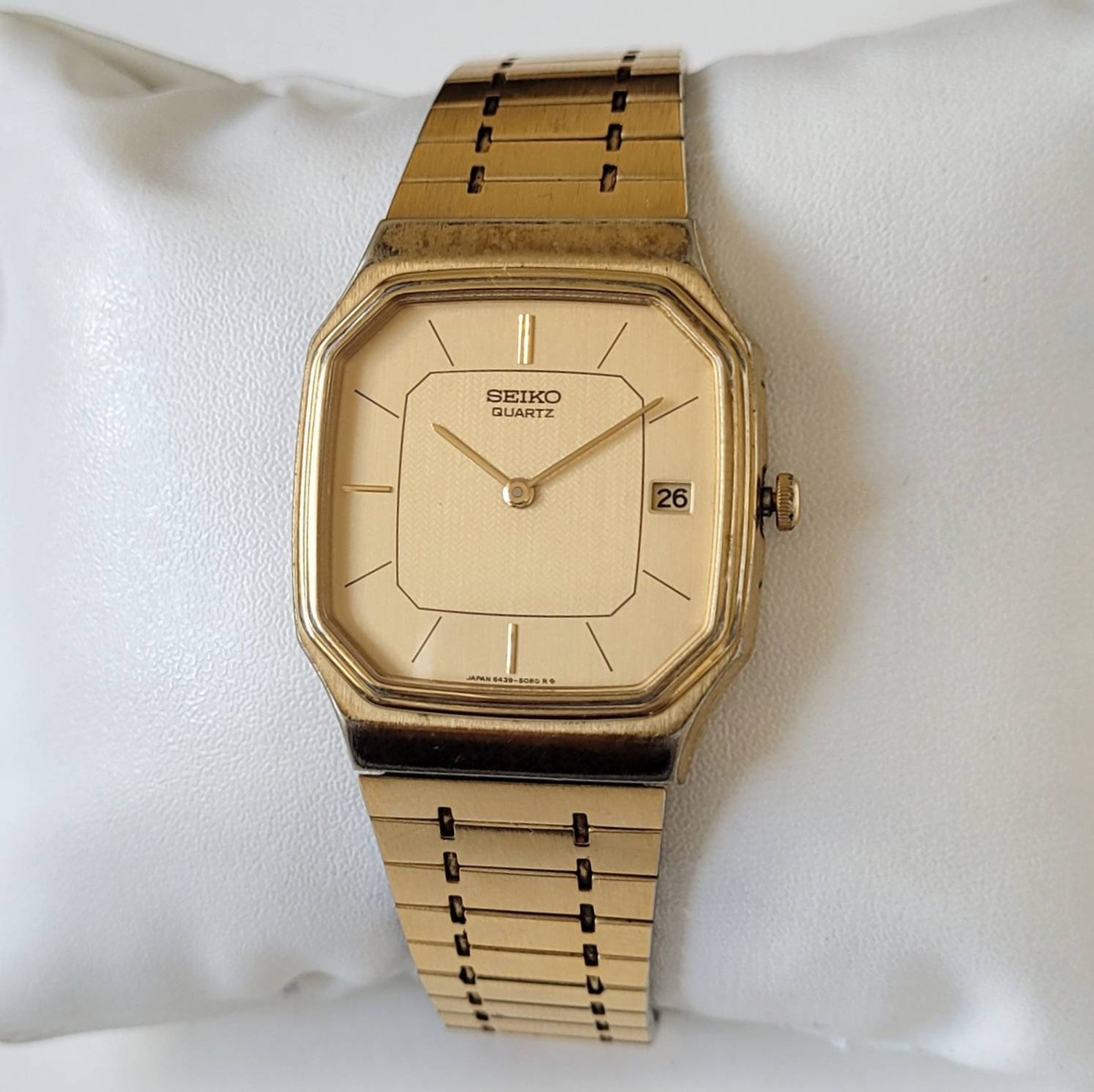Vintage Seiko Gold 90s All Original - Etsy