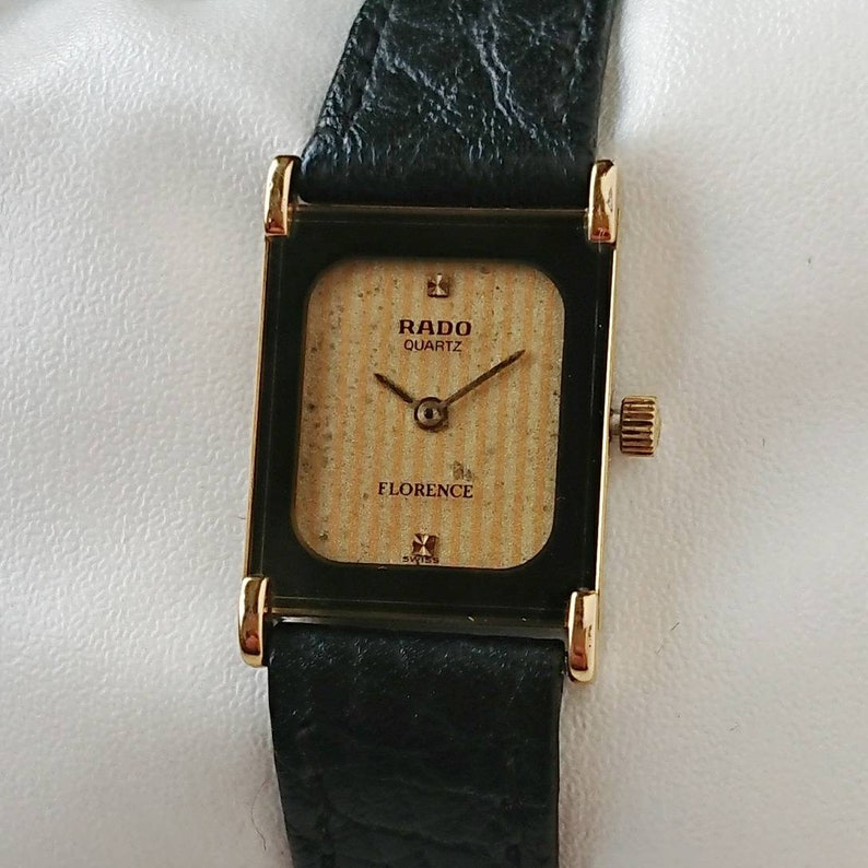 Vintage Rado Florence Tank 90s Unique - Etsy