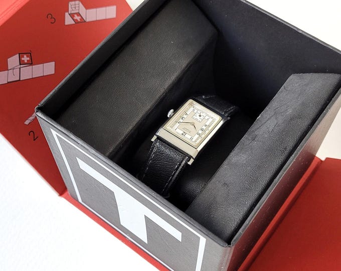 Vintage Tissot Tank 90s High Condition With Box! - Etsy