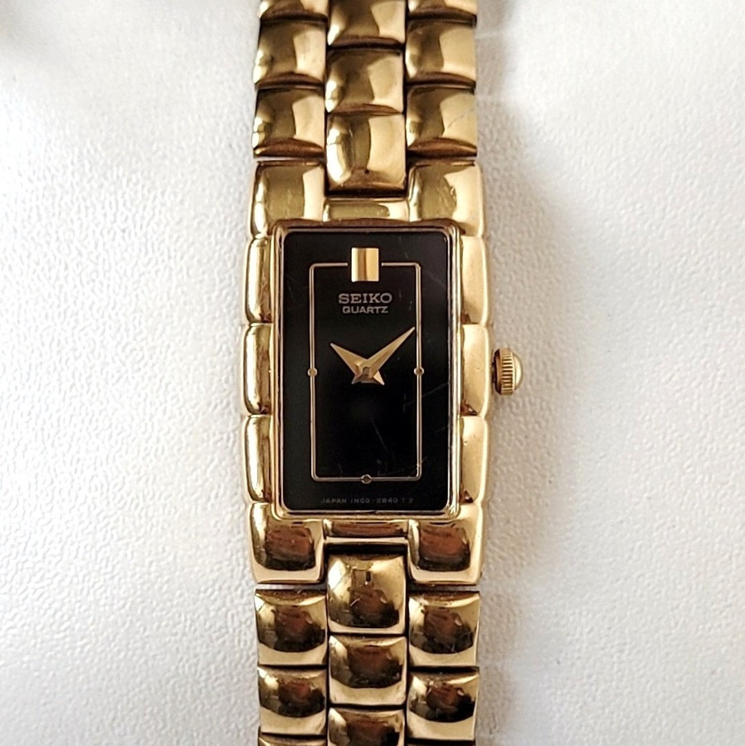 Vintage Seiko Bracelet Watch for Ladies 90s Unique - Etsy