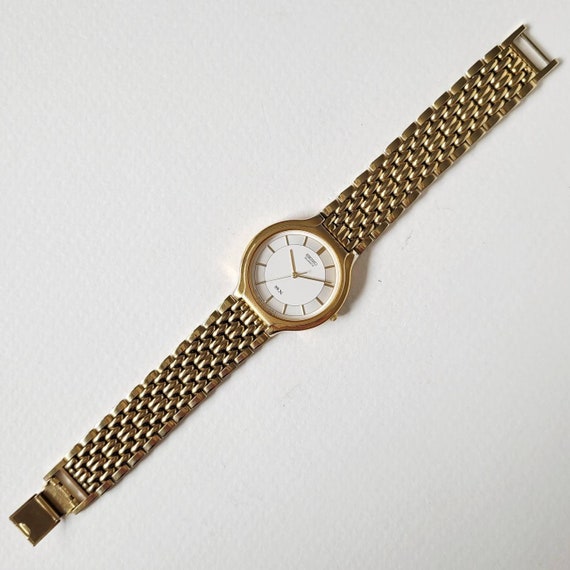 Vintage Seiko Classic Gold 90s Ultra Rare - Gem