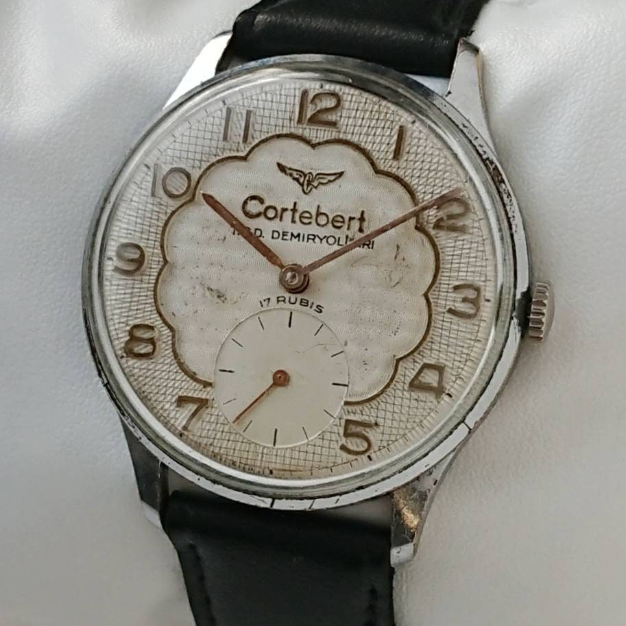 Vintage Cortebert Handwinding Watch 50s - Etsy