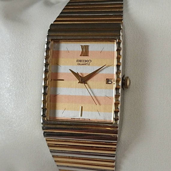 Vintage Seiko Tank 90s Ultra Rare - Gem