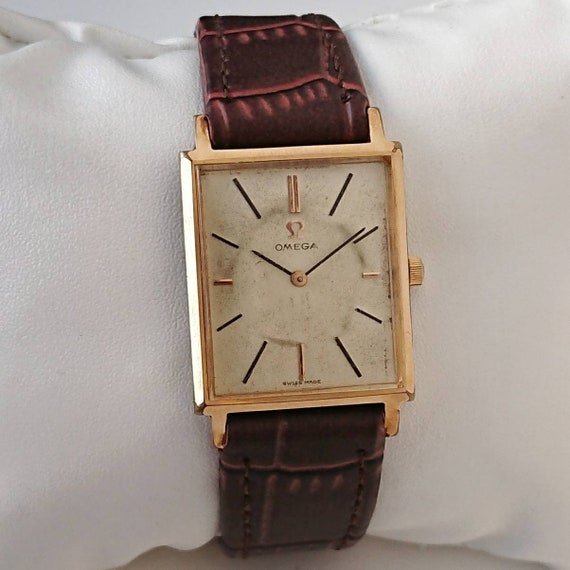 Vintage Omega Tank 60s Iconic Design with Rare Big Lo… - Gem