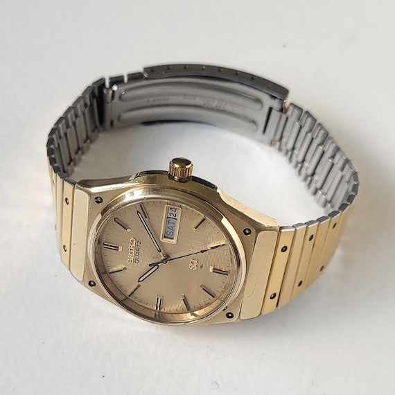 Vintage Seiko SQ Gold 90s Unique! - Gem