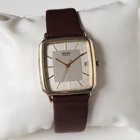 Vintage Seiko Rectangular 90s Unique - Gem
