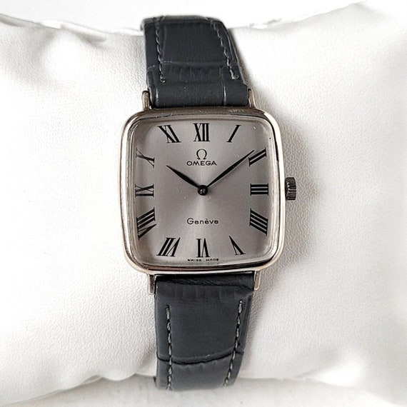 Vintage Omega Rectangular 70s Ultra Rare - Gem