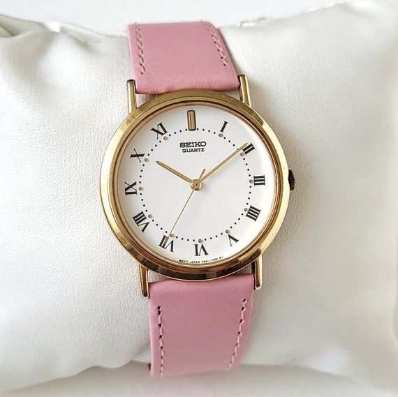 Vintage Seiko Pink&White 90s Ultra Rare - Gem