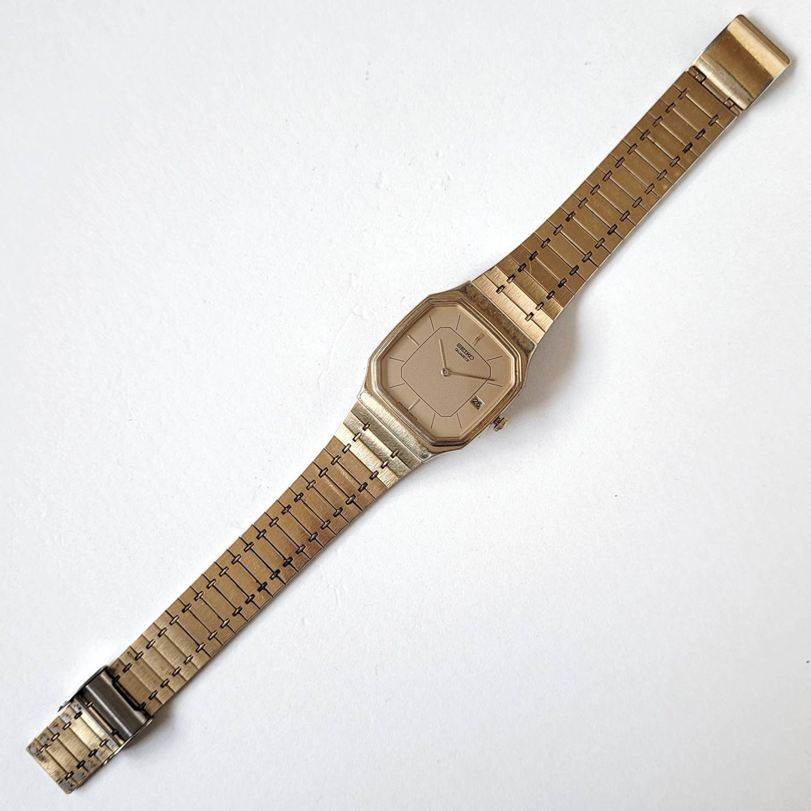 Vintage Seiko Gold 90s All Original - Etsy