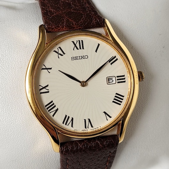 Vintage Seiko Gold 90s Unique - Gem
