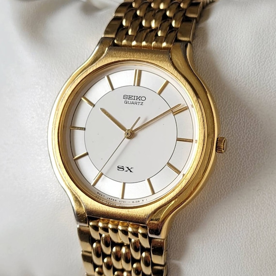 Vintage Seiko Classic Gold 90s Ultra Rare - Gem