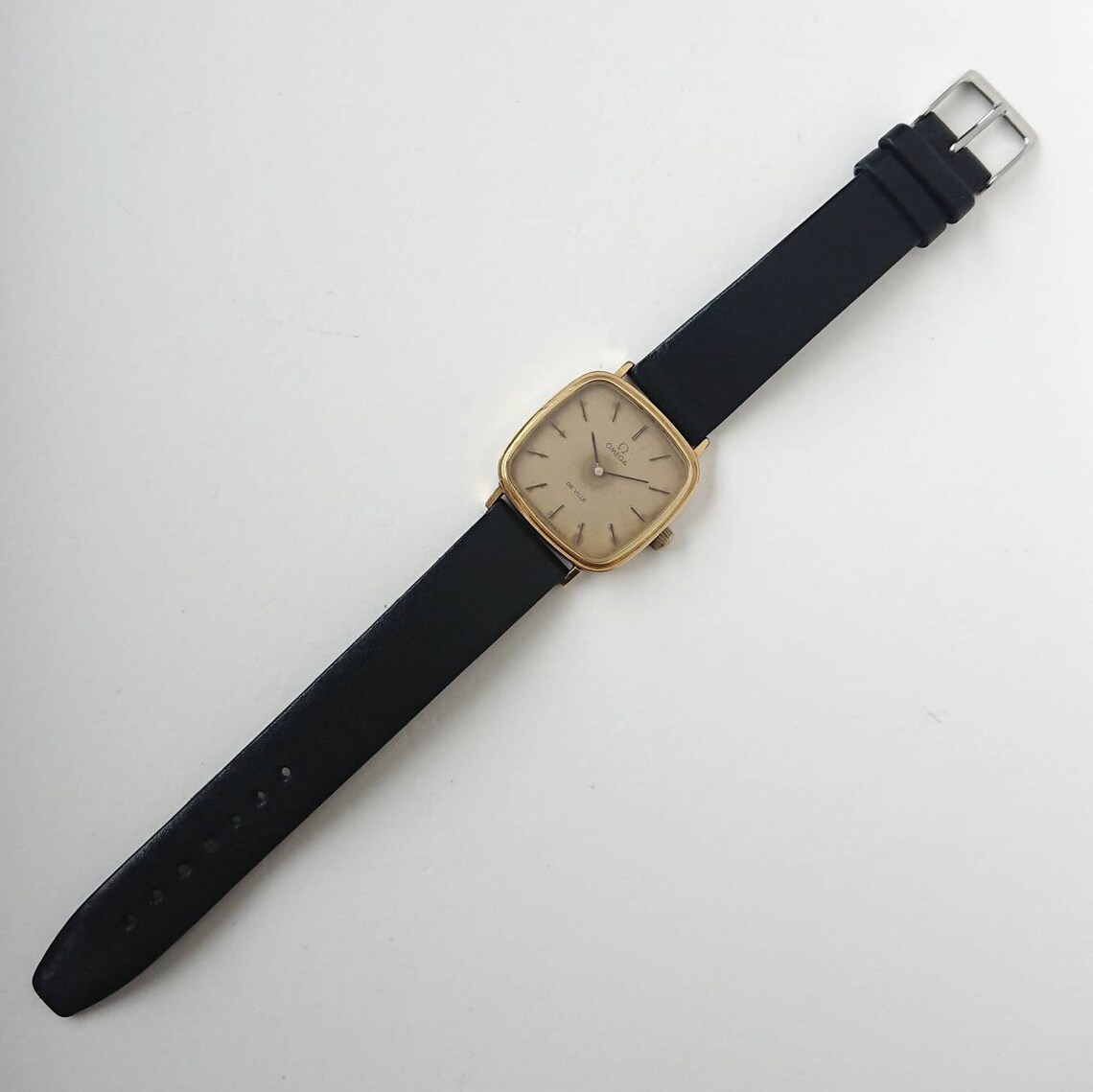 Vintage Omega De Ville 70s Rare Rectangular - Etsy