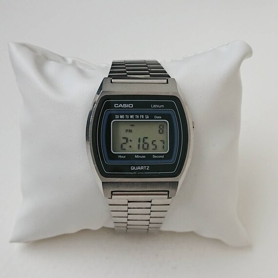 Vintage Casio Lithium Blue 80s all original - Gem