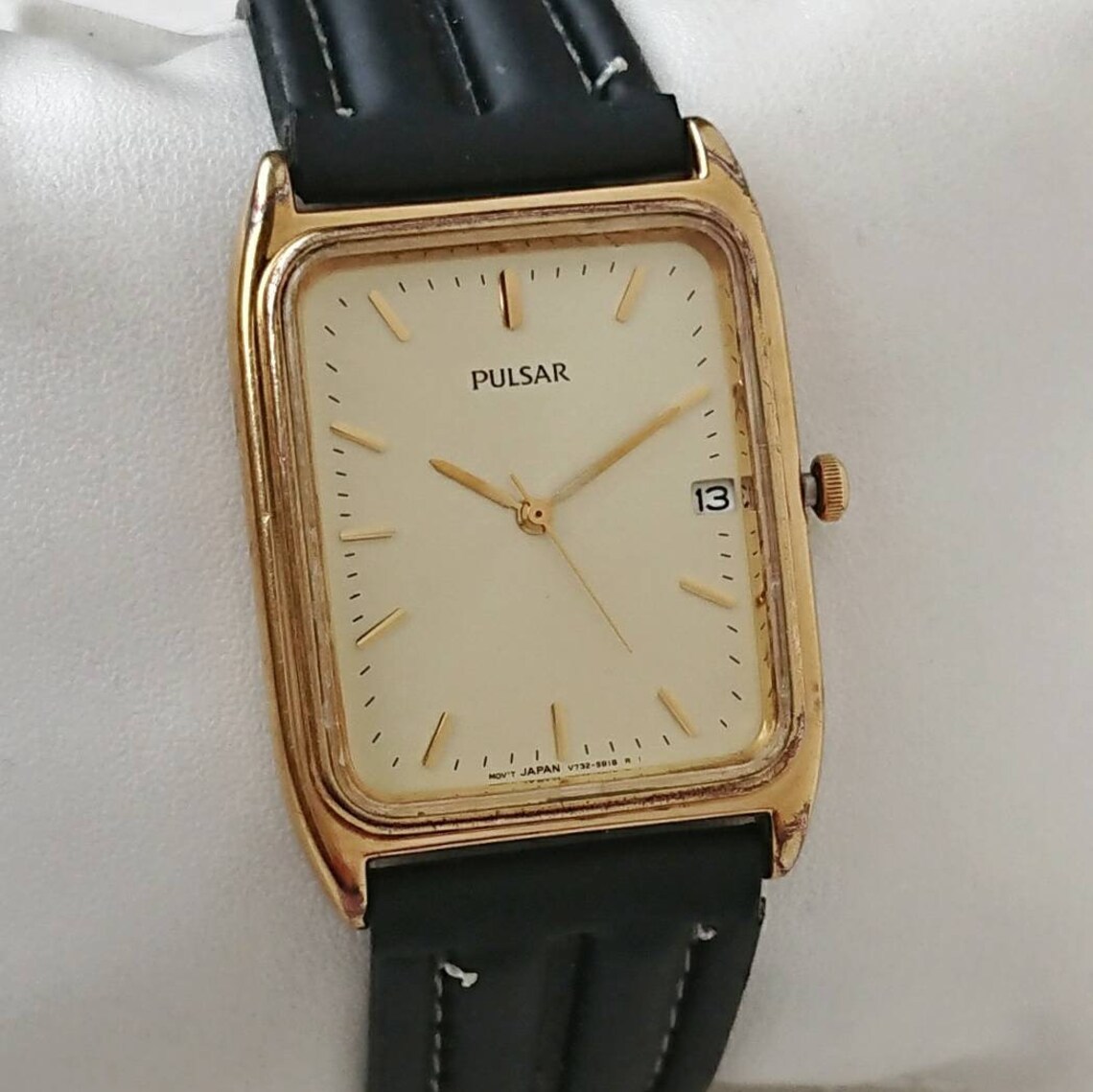 Vintage Pulsar Tank by Seiko 90s Ultra Rare | Etsy