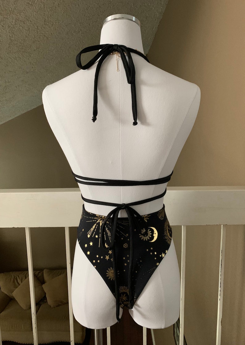 Celestial Set/ Rave Outfit/ Festival Outfit/ Bathing Suit - Etsy