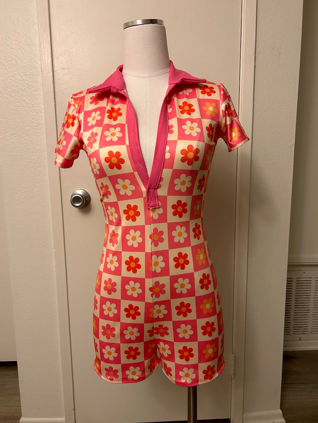 Retro Bloomin' Playsuit/ Rave Outfit/ Festival Outfit - Etsy