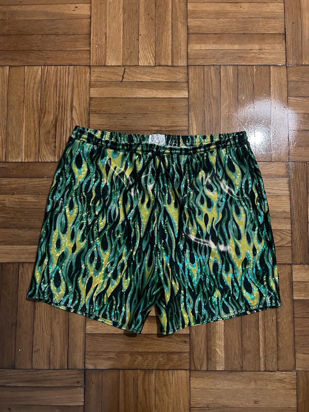 Electric Ember Rave Shorts - Etsy