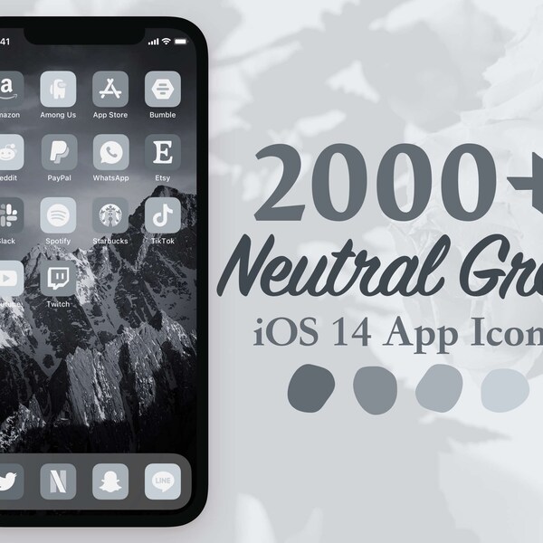 Grey Aesthetic - Etsy