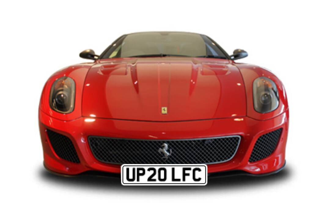 Liverpool Personal Number Plate - UP20 LFC - Etsy
